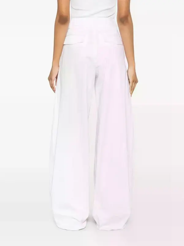 THELATEST Pleated Wide-leg Trousers