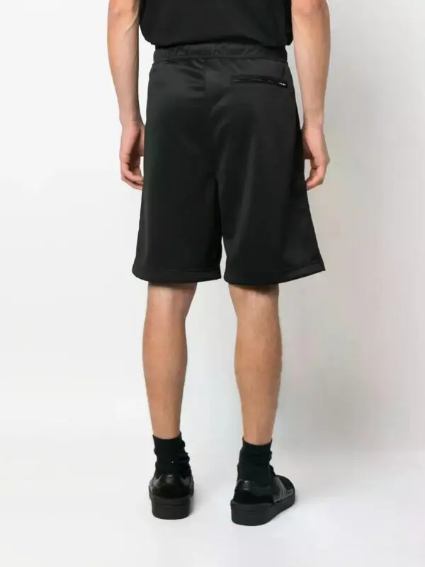 LANVIN Embroidered Logo Track Shorts