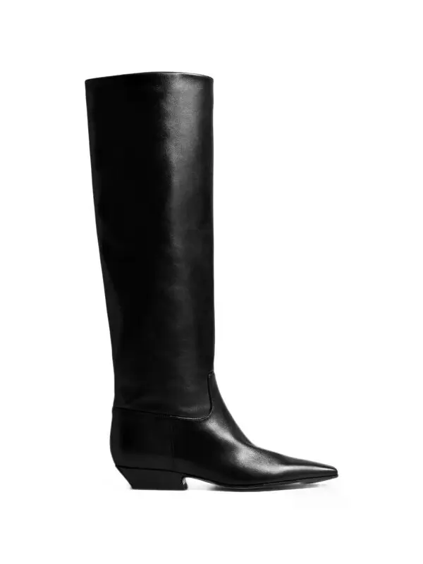 Khaite The Marfa Leather Boots