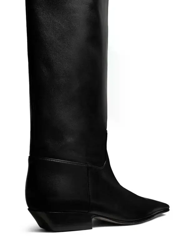 Khaite The Marfa Leather Boots