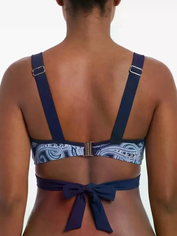 Marlies Dekkers Cache Coeur Paisley-print Bikini Top