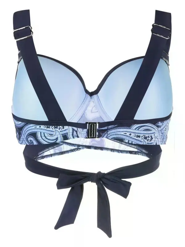 Marlies Dekkers Cache Coeur Paisley-print Bikini Top