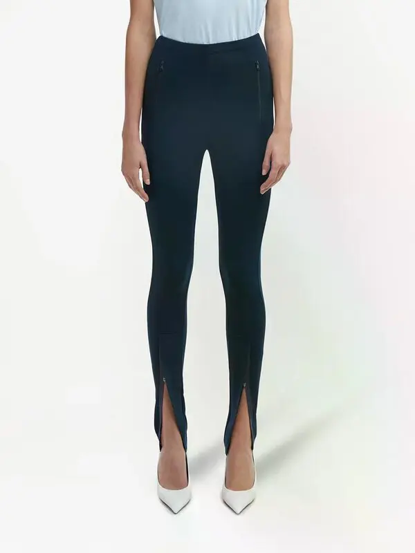 Wardrobe.NYC Front Ankle-zip Leggings