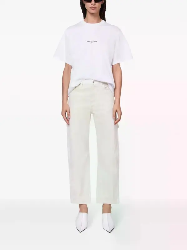 Stella McCartney High-waisted Cropped Jeans