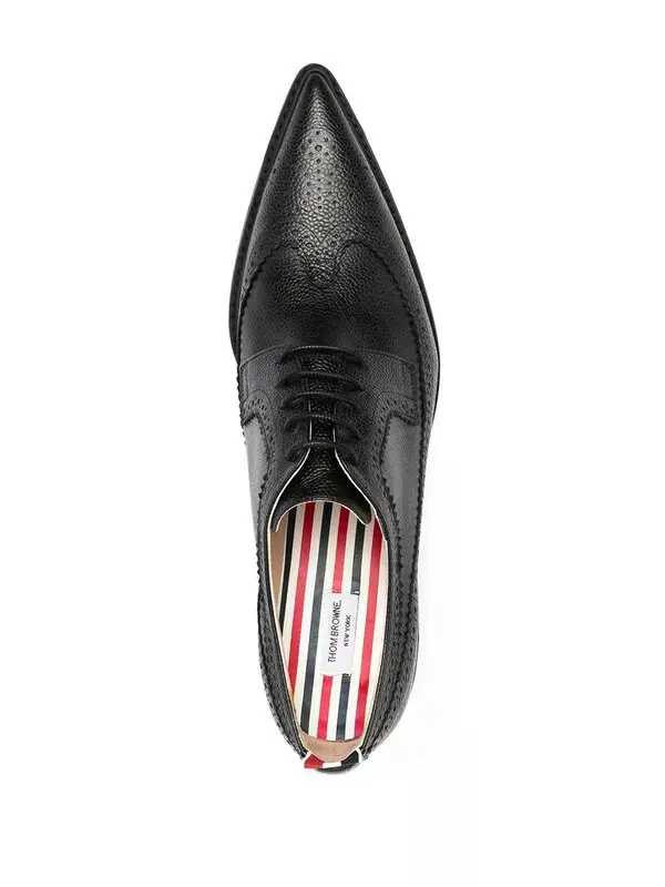 Thom Browne Longwing Brogues With Sculpted Heel