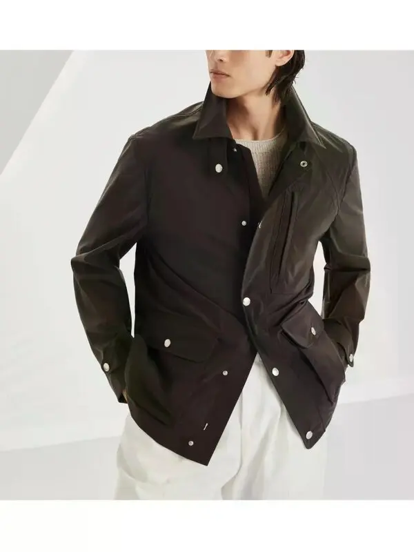 Brunello Cucinelli Raglan-sleeve Field Jacket