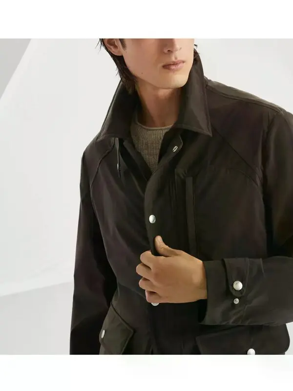 Brunello Cucinelli Raglan-sleeve Field Jacket