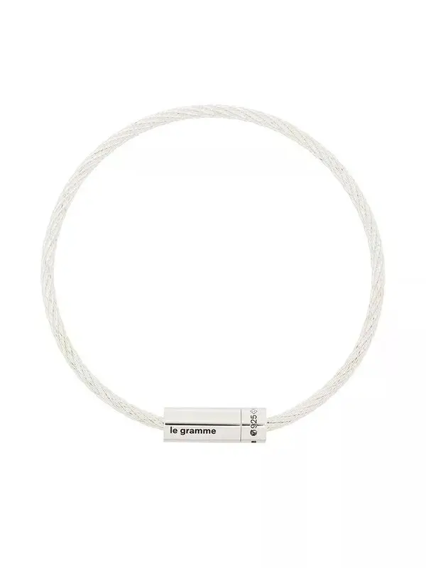 Le Gramme Le 9g Polished Cable Bracelet - Silver