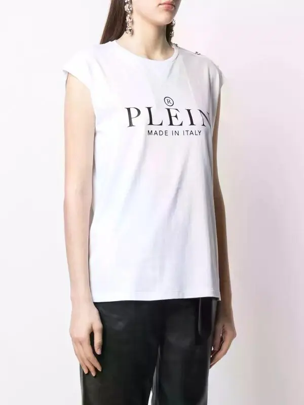 Philipp Plein Logo Print T-shirt