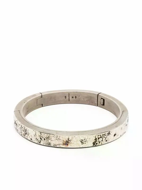 PARTS OF FOUR Sistema Acid-treated Bracelet - Silver