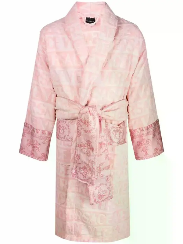 Versace I Love Baroque Bathrobe - Pink