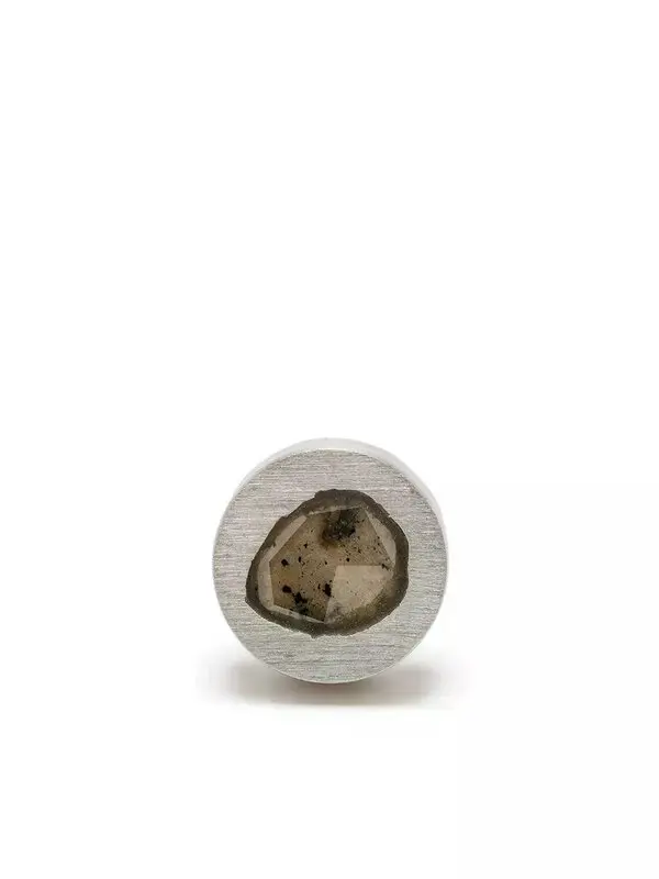 PARTS OF FOUR Sterling Diamond Single Earring - Silver
