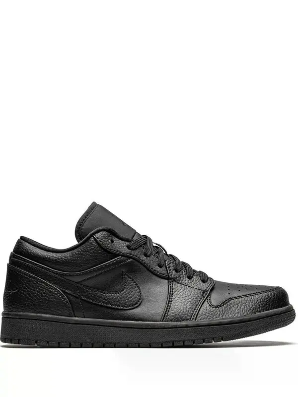 JORDAN Air 1 Low Triple Sneakers - Black