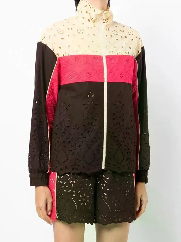 Goen.j Colour-block Track Jacket
