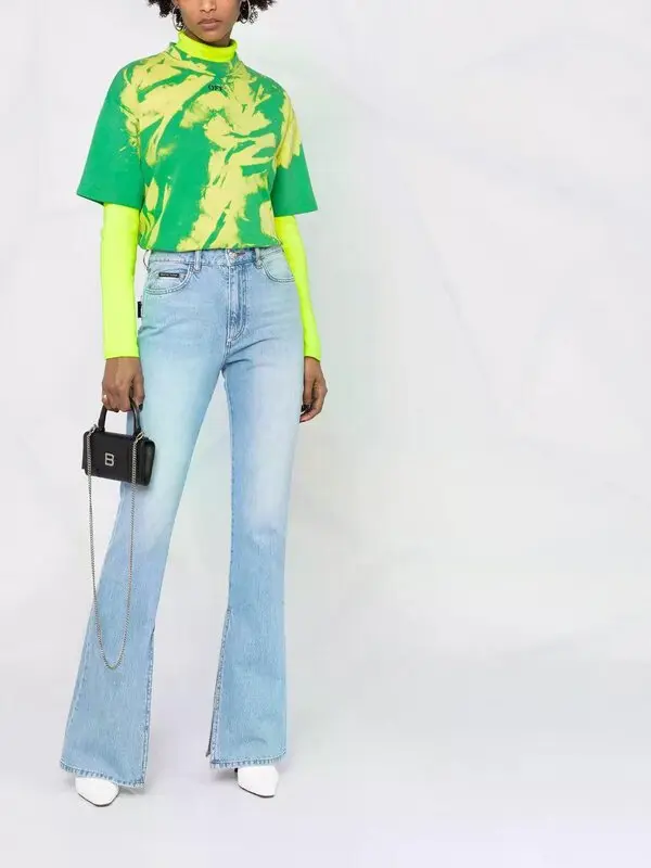 Philipp Plein High-waisted Flared Jeans