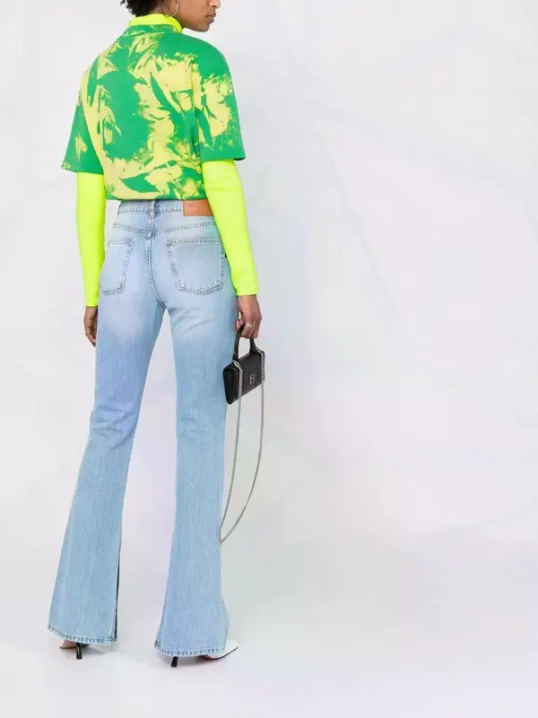 Philipp Plein High-waisted Flared Jeans