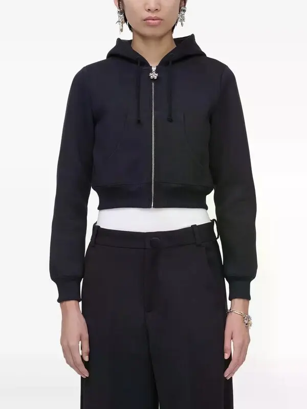 Marc Jacobs Logo-embellished Zip Hoodie