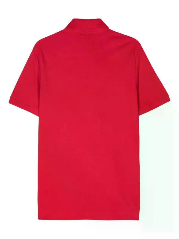 Dolce & Gabbana Logo-plaque Polo Shirt - Red