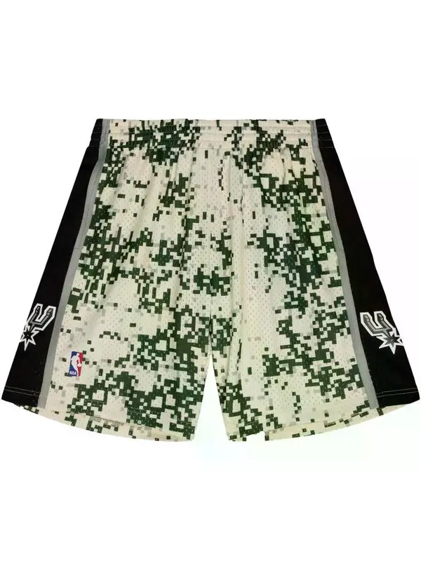 Mitchell & Ness 2013/14 San Antonio Spurs Alternate Swingman Shorts - Neutrals