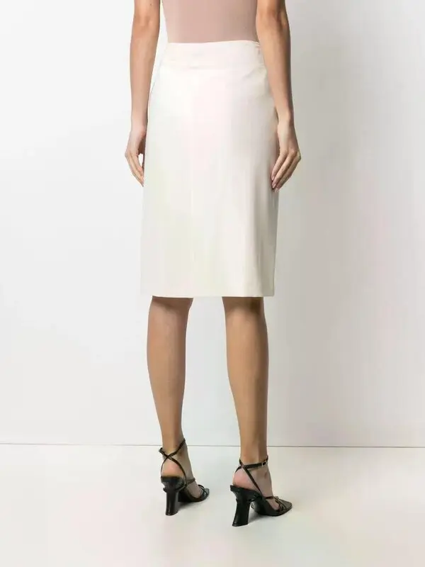 Aspesi Wrap Front Midi Skirt