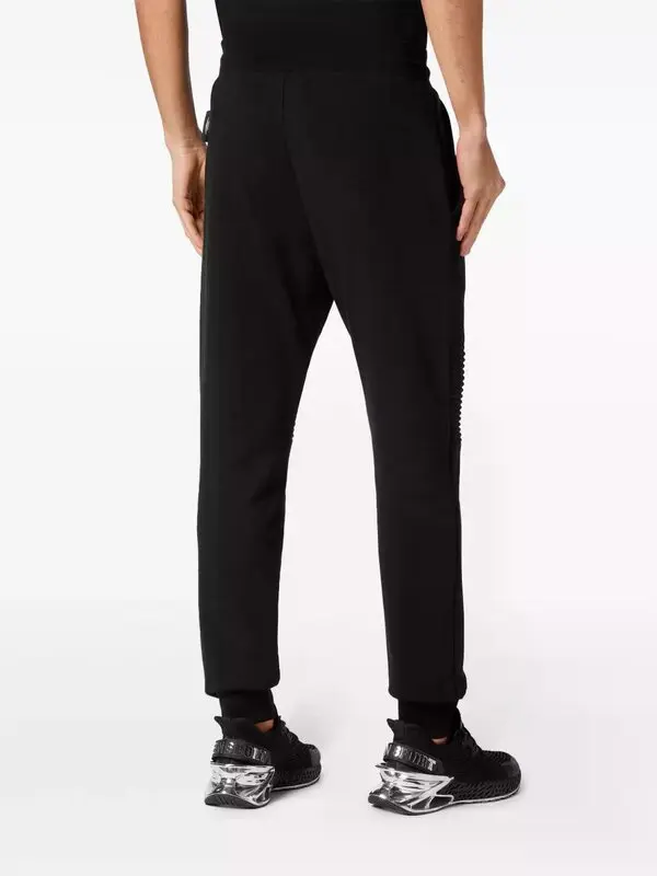 PLEIN SPORT Ribbed Panelling Track Pants