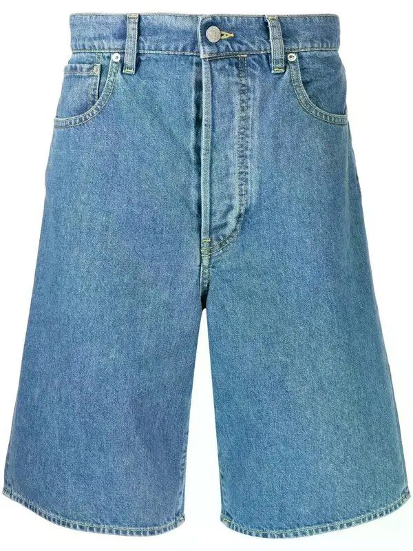 Kenzo Straight-leg Denim Shorts