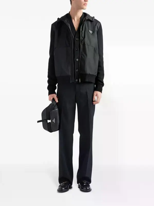 Prada Gabardine Hoodie