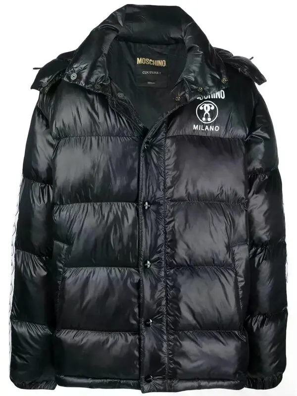 Moschino Padded Hooded Coat
