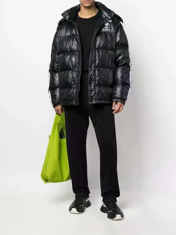 Moschino Padded Hooded Coat