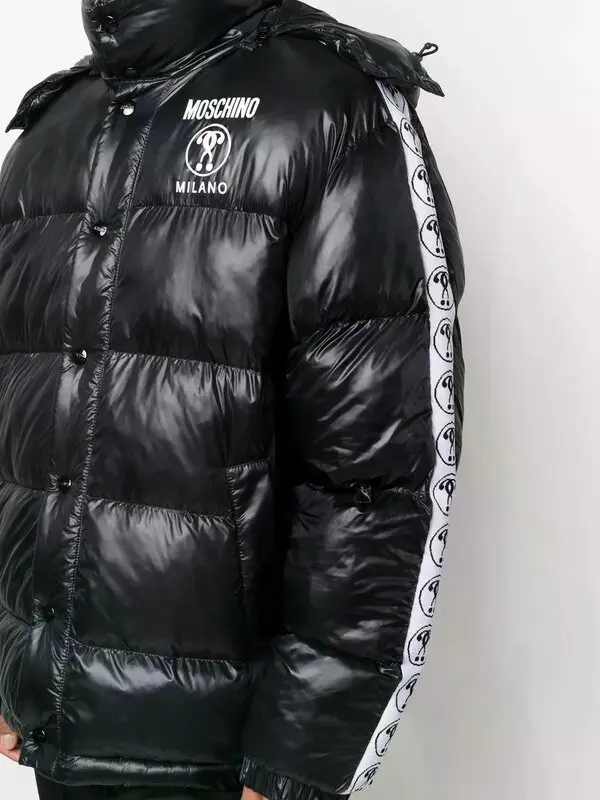 Moschino Padded Hooded Coat