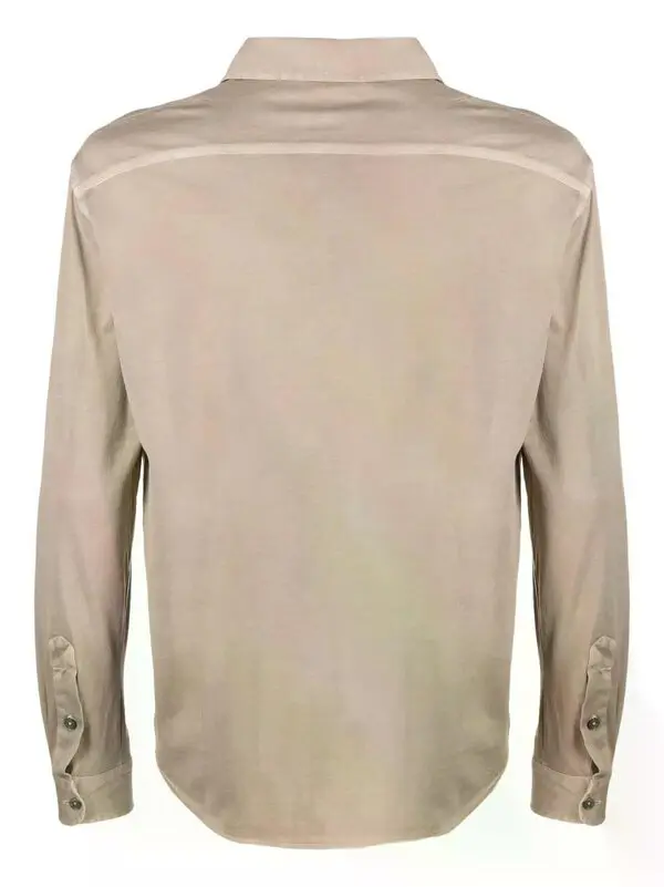 DELL'OGLIO Long-sleeve Cotton Shirt