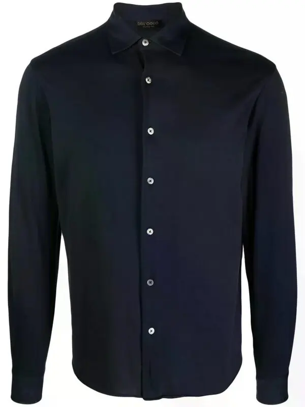 DELL'OGLIO Long-sleeve Cotton Shirt