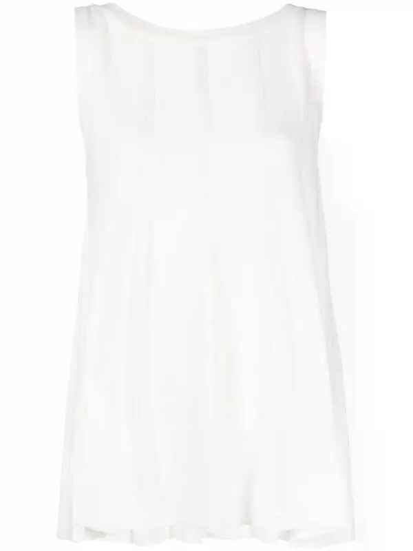 Malo Ribbed Detail Tank Top