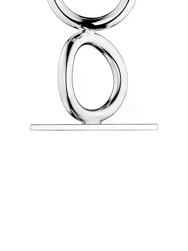 Christofle Vertigo Three-ring Candlestick