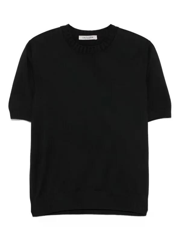FILERIA Fine-knit T-shirt