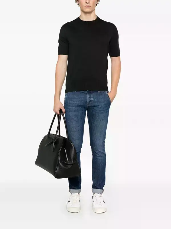 FILERIA Fine-knit T-shirt