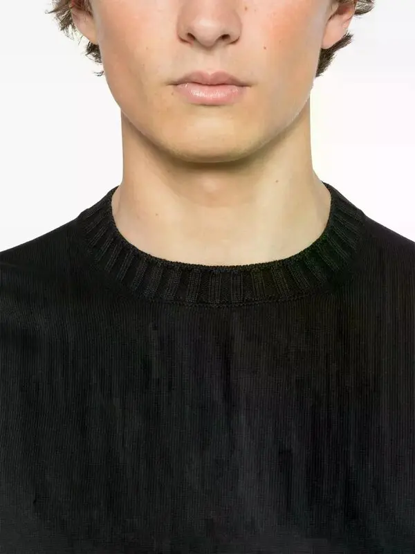 FILERIA Fine-knit T-shirt