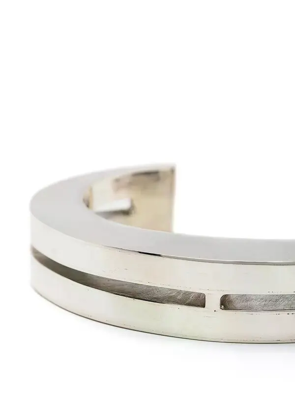 PARTS OF FOUR Crescent Crevice 15mm Bracelet