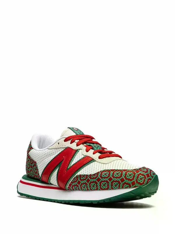 NEW BALANCE Casablanca X 237 Monogram Low-top Sneakers