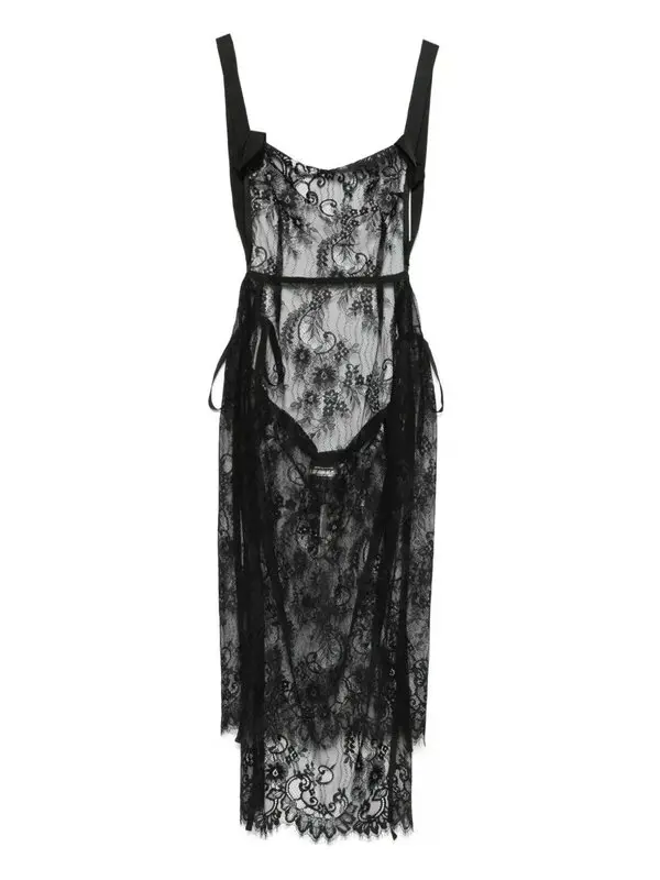 Alchemy Fashions Lace Midi Dress
