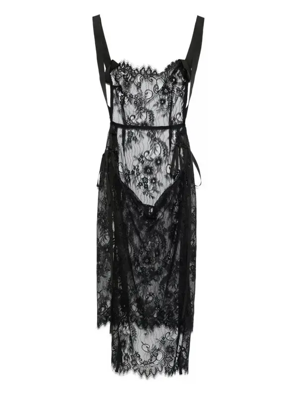Alchemy Fashions Lace Midi Dress