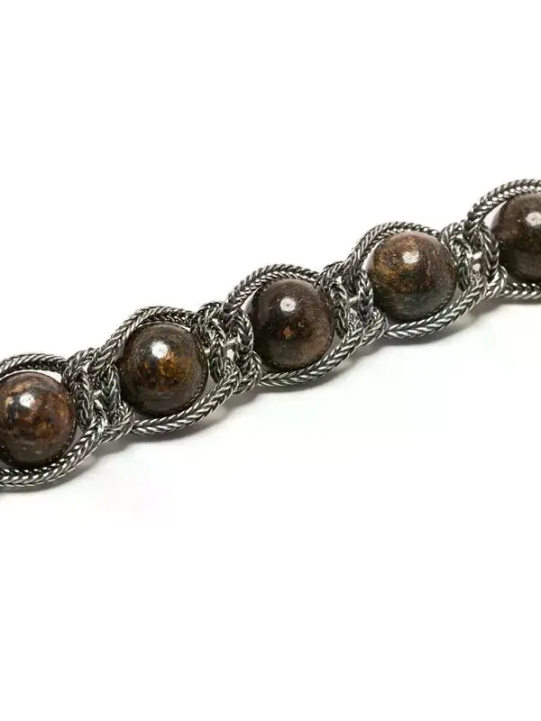Emanuele Bicocchi Braided Bead Bracelet