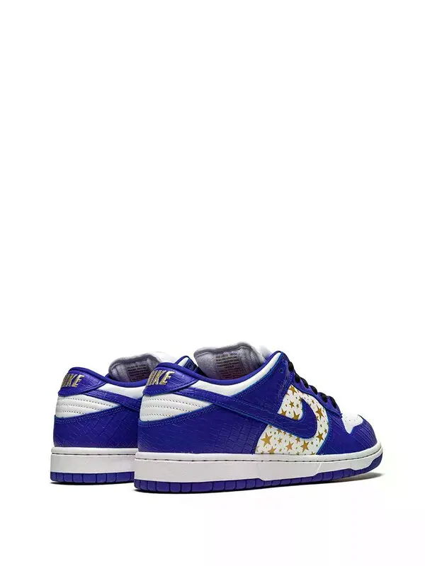 Nike Dunk Low Supreme Star Print Sneakers