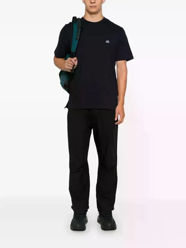 C.P. COMPANY Logo-embroidered T-shirt