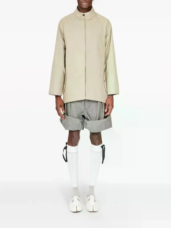 MAISON MARGIELA Pleat-detail Cotton Jacket