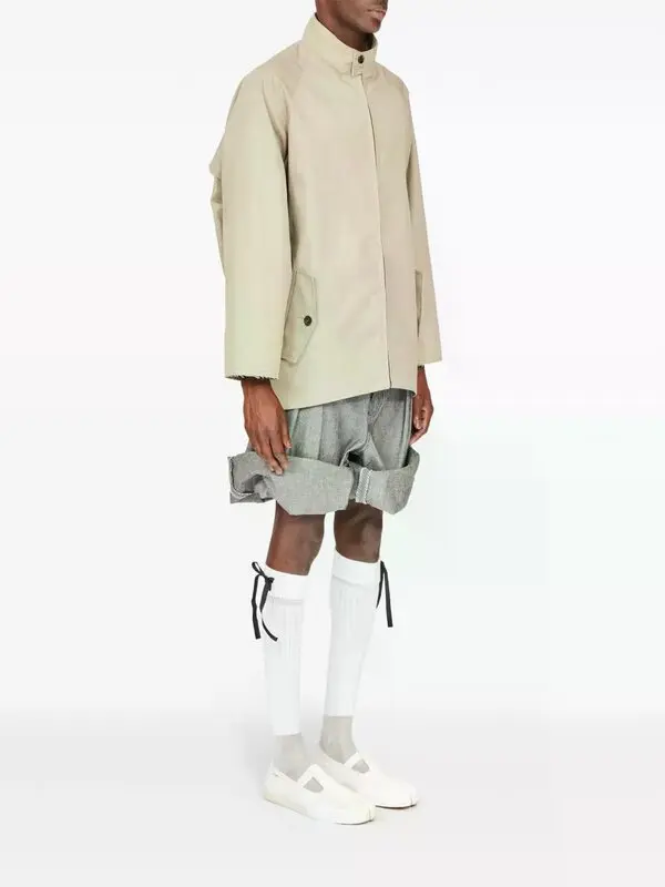 MAISON MARGIELA Pleat-detail Cotton Jacket