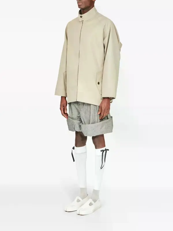 MAISON MARGIELA Pleat-detail Cotton Jacket