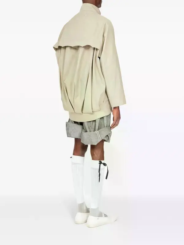 MAISON MARGIELA Pleat-detail Cotton Jacket