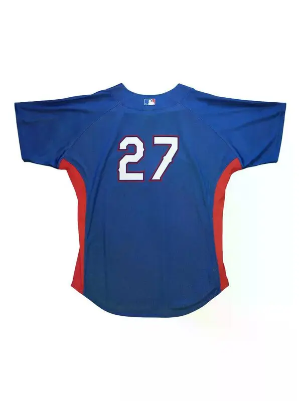 Mitchell & Ness Mlb Texas Rangers 2010 Vladimir Guerrero Batting Practice Jersey