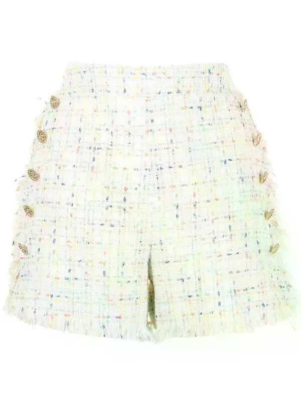 EDWARD ACHOUR PARIS Tweed-style Sailor Shorts